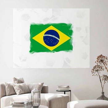 Brazil flag Wall Decor in Canvas, Murals, Tapestries, Posters & More