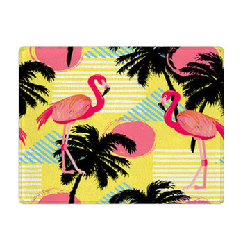 Flamingo Shower Curtains, Bath Mats, & Towels Personalize