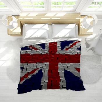 British flag Comforters, Duvets, Sheets & Sets | Personalized