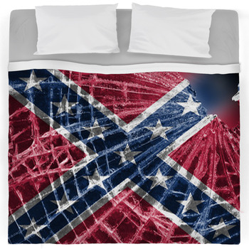 Confederate rebel flag Comforters, Duvets, Sheets & Sets | Personalized
