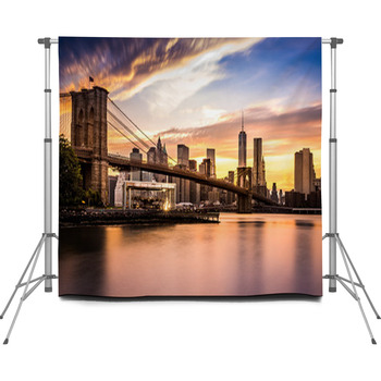 Brooklyn bridge Photographer Backdrops | Available in Super Large ...