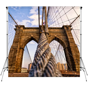 Brooklyn bridge Photographer Backdrops | Available in Super Large ...