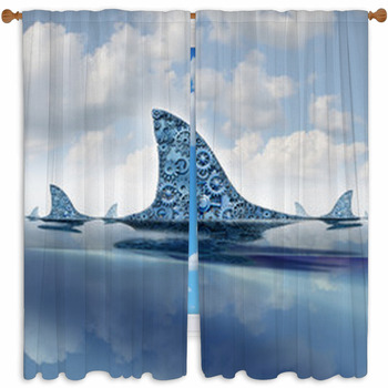 Shark Drapes & Window Treatments | Black Out | Custom Sizes