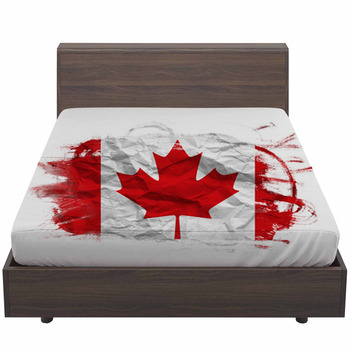 Canadian flag Comforters, Duvets, Sheets & Sets | Custom