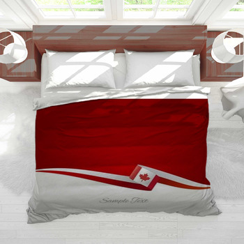 Canadian flag Comforters, Duvets, Sheets & Sets | Custom