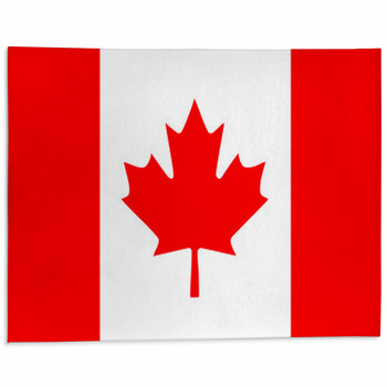 Canadian flag Area Rugs & Custom Size Floor Mats