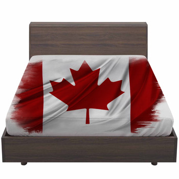 Canadian flag Comforters, Duvets, Sheets & Sets | Custom