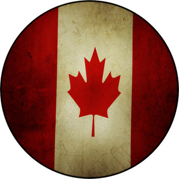 Canadian flag Area Rugs & Custom Size Floor Mats