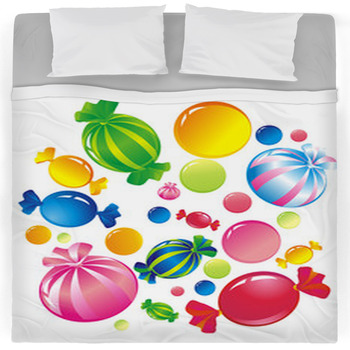 Candy Comforters, Duvets, Sheets & Sets | Custom