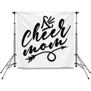 Cheerleading Custom Backdrops | Available in Super Large Custom Sizes