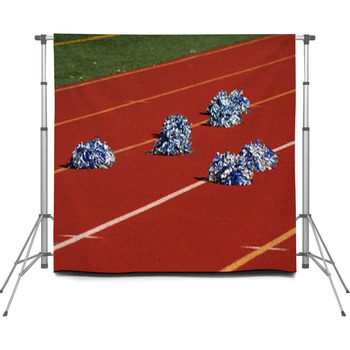 Cheerleading Custom Backdrops | Available in Super Large Custom Sizes