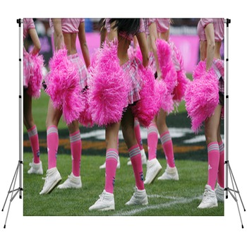 Cheerleading Custom Backdrops | Available in Super Large Custom Sizes