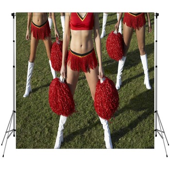 Cheerleading Custom Backdrops | Available in Super Large Custom Sizes
