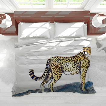 Cheetah Comforters, Duvets, Sheets & Sets | Personalized