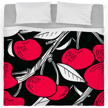 Cherry Comforters, Duvets, Sheets & Sets | Personalized