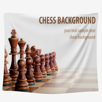 Chess Fabric by the Yard | Available in nearly ANY Custom Sizes