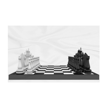 Chess Fabric by the Yard | Available in nearly ANY Custom Sizes