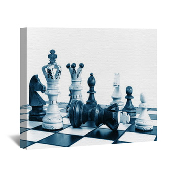 Chess Wall Decor in Canvas, Murals, Tapestries, Posters & More