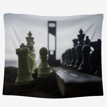 Chess Fabric by the Yard | Available in nearly ANY Custom Sizes