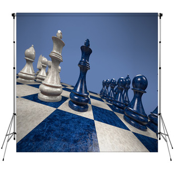 Chess Photographer Backdrops | Available in Super Large Custom Sizes