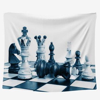 Chess Fabric by the Yard | Available in nearly ANY Custom Sizes
