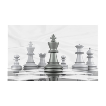 Chess Fabric by the Yard | Available in nearly ANY Custom Sizes