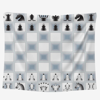 Chess Fabric by the Yard | Available in nearly ANY Custom Sizes