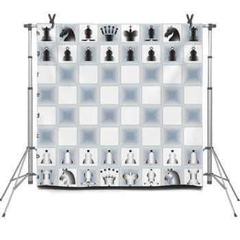 Chess Photographer Backdrops | Available in Super Large Custom Sizes
