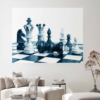 Chess Wall Decor in Canvas, Murals, Tapestries, Posters & More