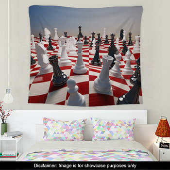 Chess Wall Decor in Canvas, Murals, Tapestries, Posters & More
