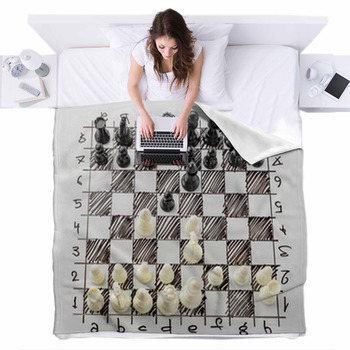 Chess Comforters, Duvets, Sheets & Sets | Personalized