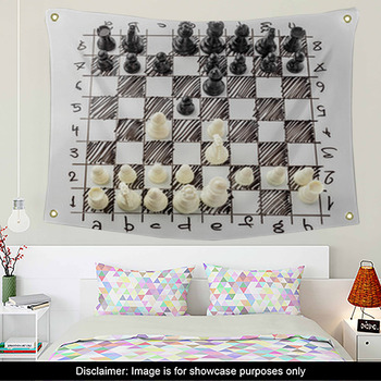 Chess Wall Decor in Canvas, Murals, Tapestries, Posters & More