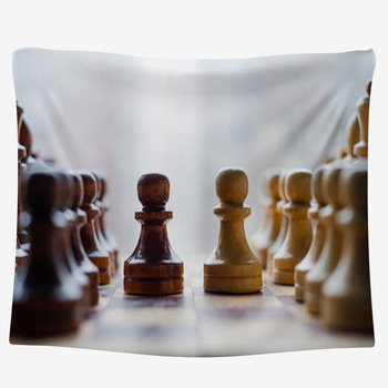 Chess Fabric by the Yard | Available in nearly ANY Custom Sizes
