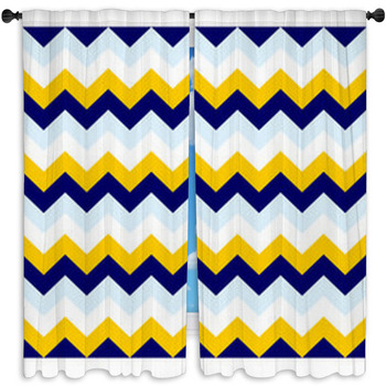 Chevron Curtains & Drapes | Block Out | Custom Sizes