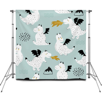 Dragon Photographer Backdrops | Available in Ultra Large Custom Sizes