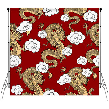 Dragon Photographer Backdrops | Available in Ultra Large Custom Sizes