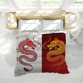 Dragon Comforters, Duvets, Sheets & Sets | Personalized