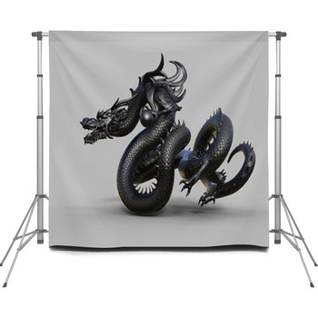 Dragon Photographer Backdrops | Available in Ultra Large Custom Sizes