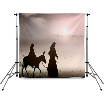Christian Custom Backdrops | Available in Very Large Custom Sizes