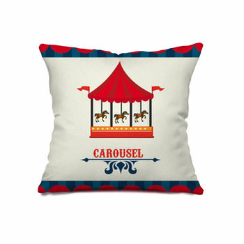 Circus Throw Pillows, & Shams