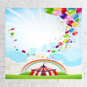 Circus Wall Decor in Canvas, Murals, Tapestries, Posters & More