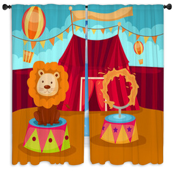 Circus Drapes & Window Treatments | Black Out | Custom Sizes