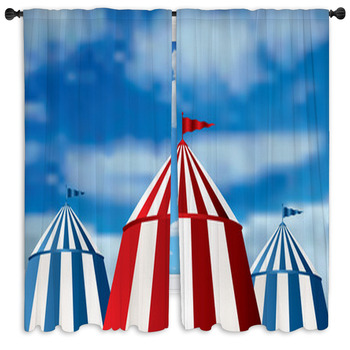 Circus Drapes & Window Treatments | Black Out | Custom Sizes