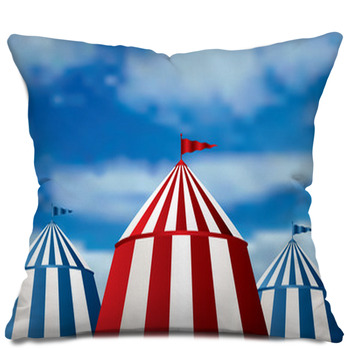 Circus Throw Pillows, Cases, & Shams