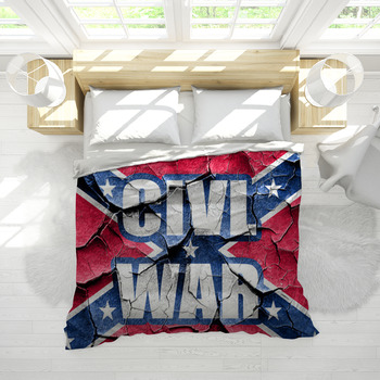 Confederate rebel flag Comforters, Duvets, Sheets & Sets | Personalized