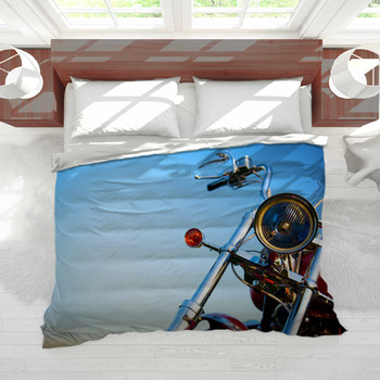 Motorcycle Comforters, Duvets, Sheets & Sets | Custom