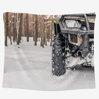 Atv quad Fabric by the Yard | Available in Very Large Custom Sizes
