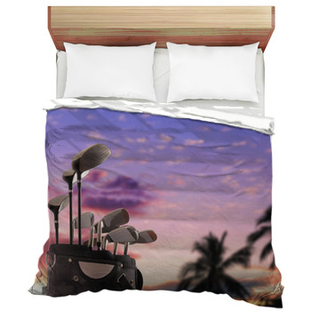 Golf Comforters, Duvets, Sheets & Sets | Personalized