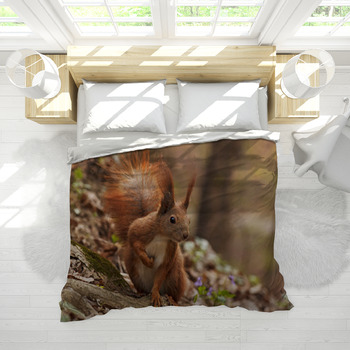 squirrel Comforters, Duvet Covers, Sheets & Bed Sets | Personalized
