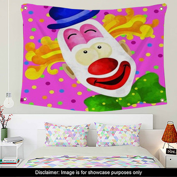 Clown Wall Decor in Canvas, Murals, Tapestries, Posters & More